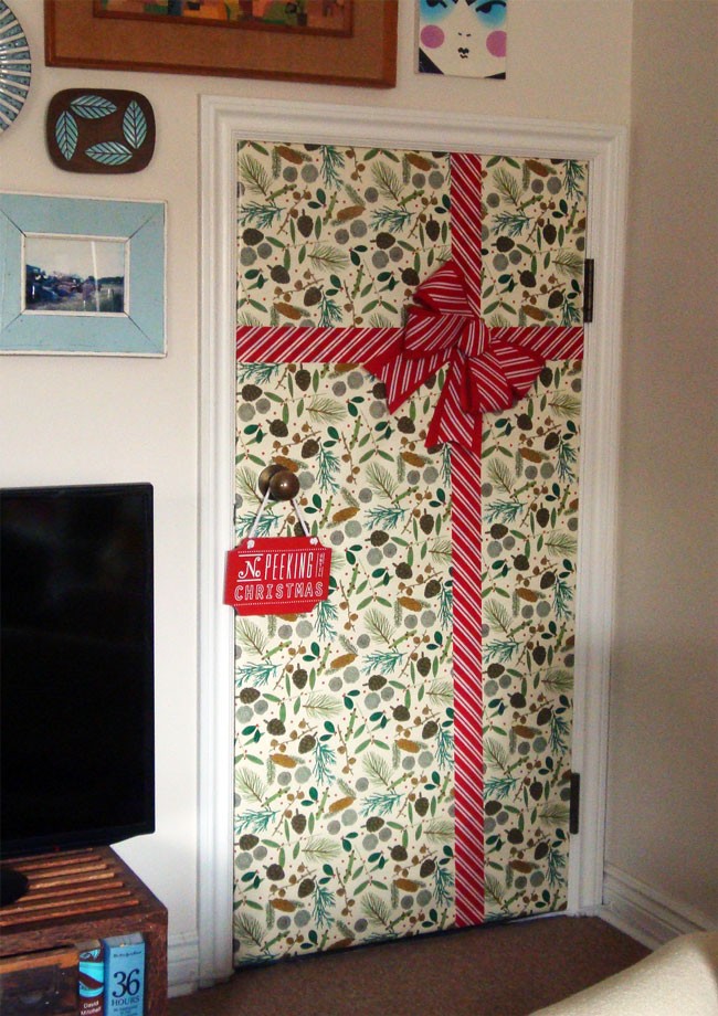 Ideas para decorar tu puerta esta Navidad 2019 - Decoración Navideña